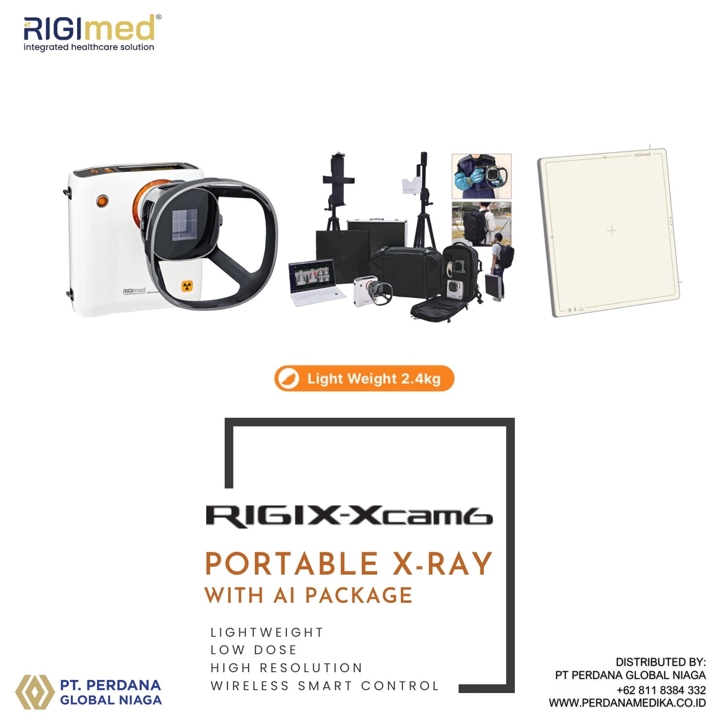 RIGIMED PORTABLE X-RAY PACKAGE – Perdanamedika